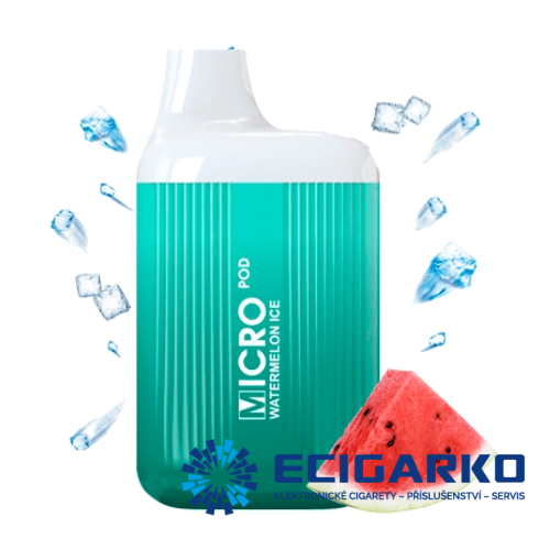 Micro Pod jednorázová e-cigareta Watermelon Ice 20mg | Ecigarko.cz