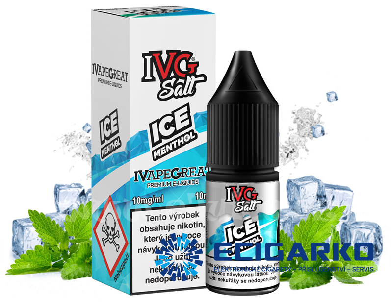 IVG SALT Ice Menthol 10ml | Ecigarko.cz